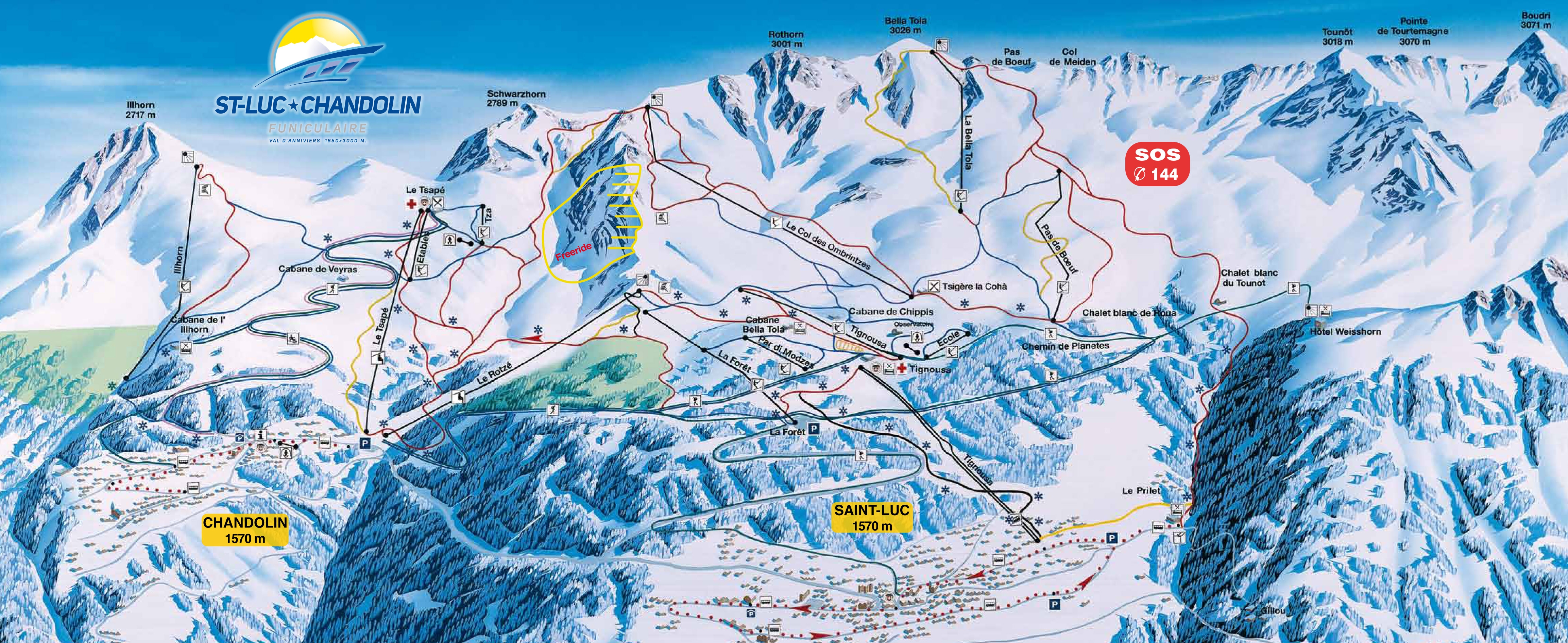 Saint-Luc - Wintersport Live | Accommodaties en Informatie